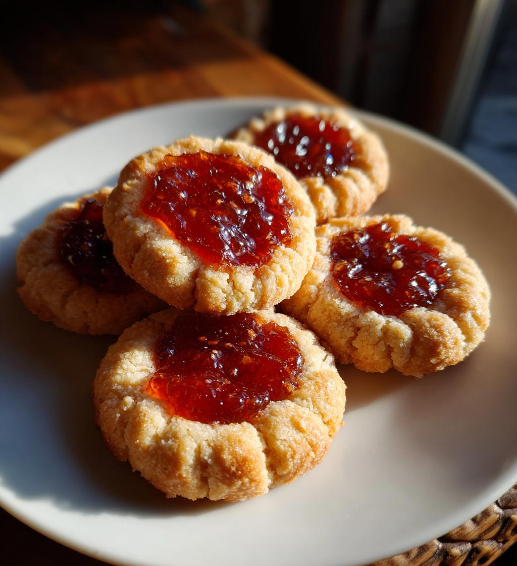 Almond Jam Thumbprint Cookies: 5 Steps to Blissful Baking – Vihaad Recipes